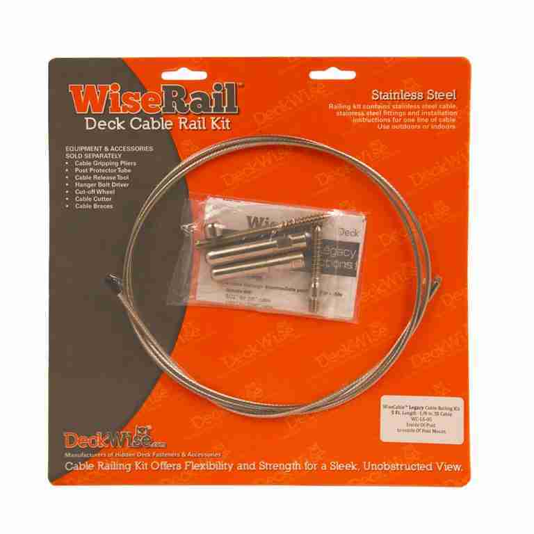 #1 Best Deck Cable Rail Legacy Series WiseRail Accessory » Brazilian Lumber