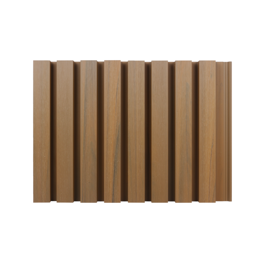 Harmony Teak 1x8' | Grid Cladding » Brazilian Lumber